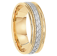 Unique Gold Mens Wedding Rings - Men's Wedding Bands