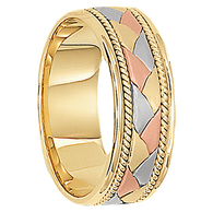 Multi-color Men's Wedding Rings - Men's Wedding Bands