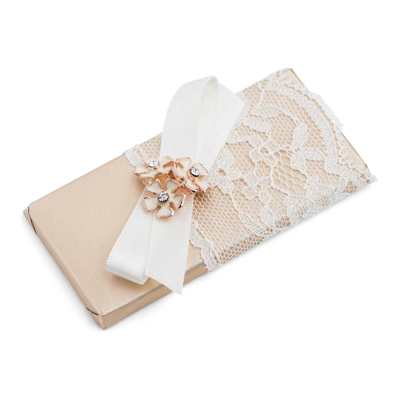 Decorated Square Chocolate/Lace - From www.MirelliChocolatier.com