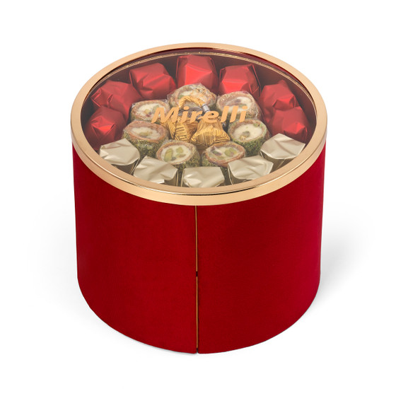 Festiva Red Velvet Holiday Box | Premium Chocolates for Christmas