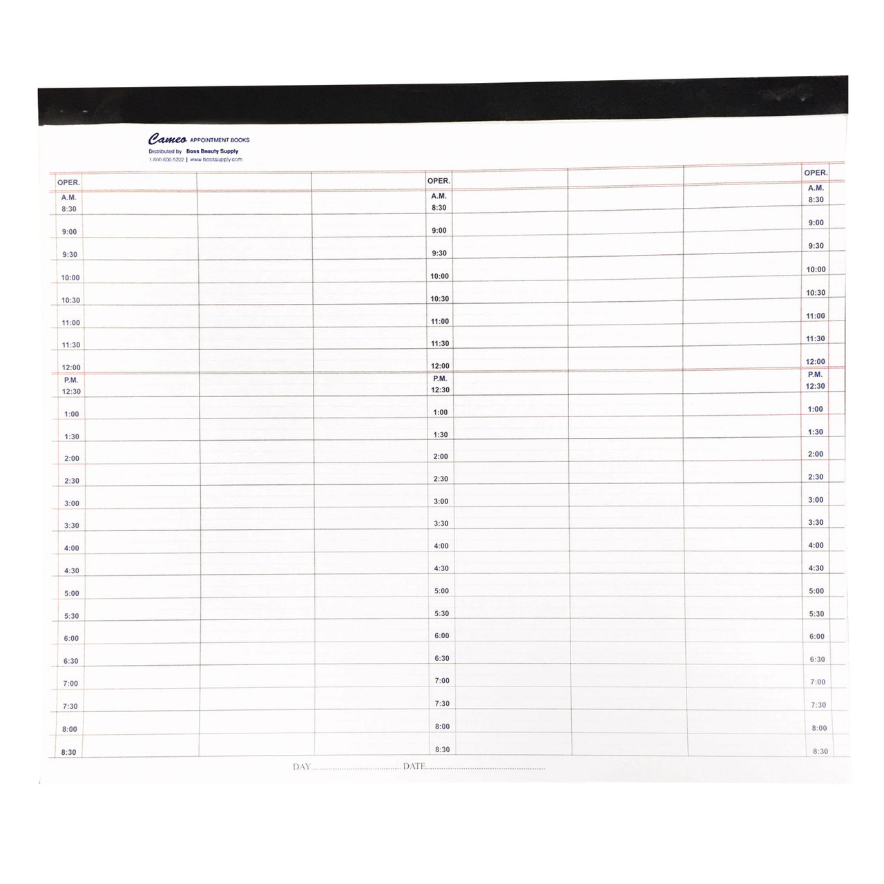 Appointment Pads | Salon Supplies | Boss Beauty Supply
