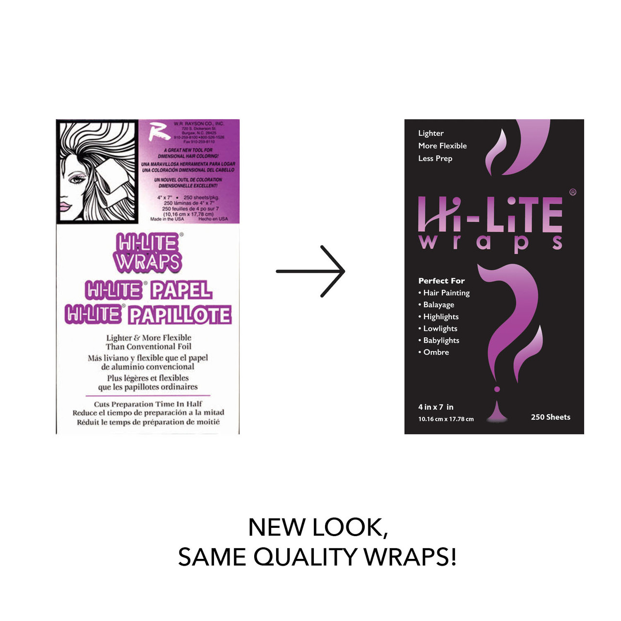 Rayson Hi-Lite Wraps | Foils & Film | Boss Beauty Supply