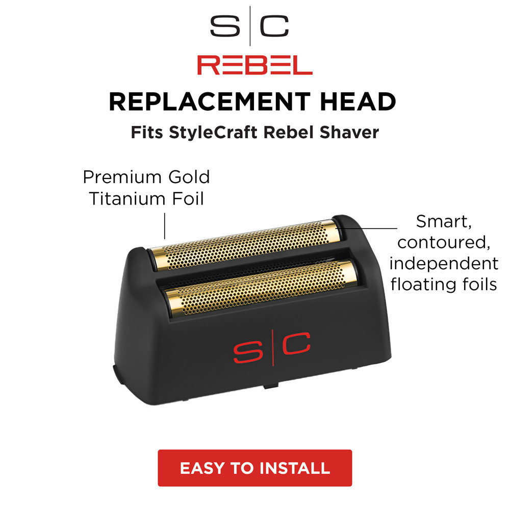 StyleCraft Rebel Shaver Replacement Parts | Blades & Accessories | Boss ...