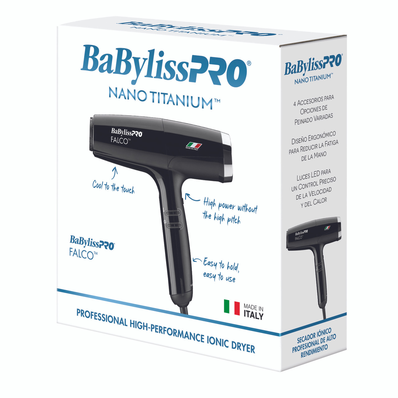 Nano Titanium High-Speed Italian Falco Dryer | Hair Dryers | Boss ...