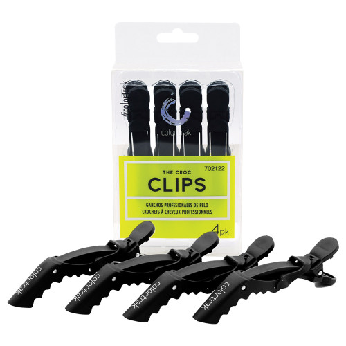 Colortrak Rubberized Croc Clips | Hair Accessories | Boss Beauty Supply