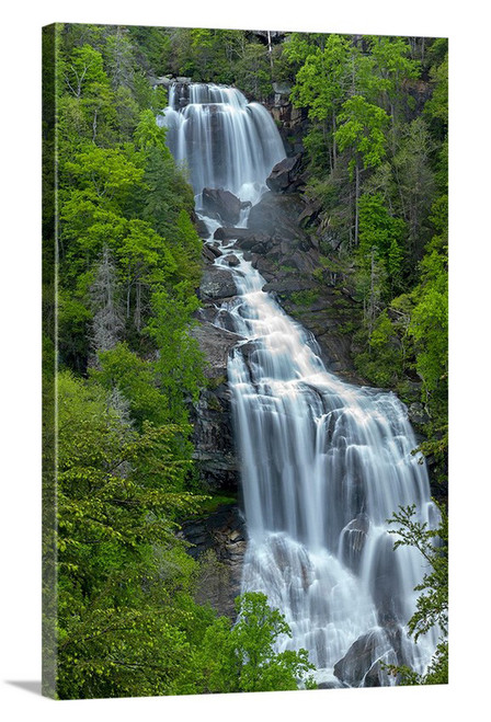 Whitewater Falls Canvas Wrap - David Lawrence Photography