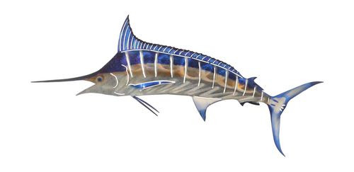 Marlin Stunner Metal Wall Hanging - ShopBeachDecor.com