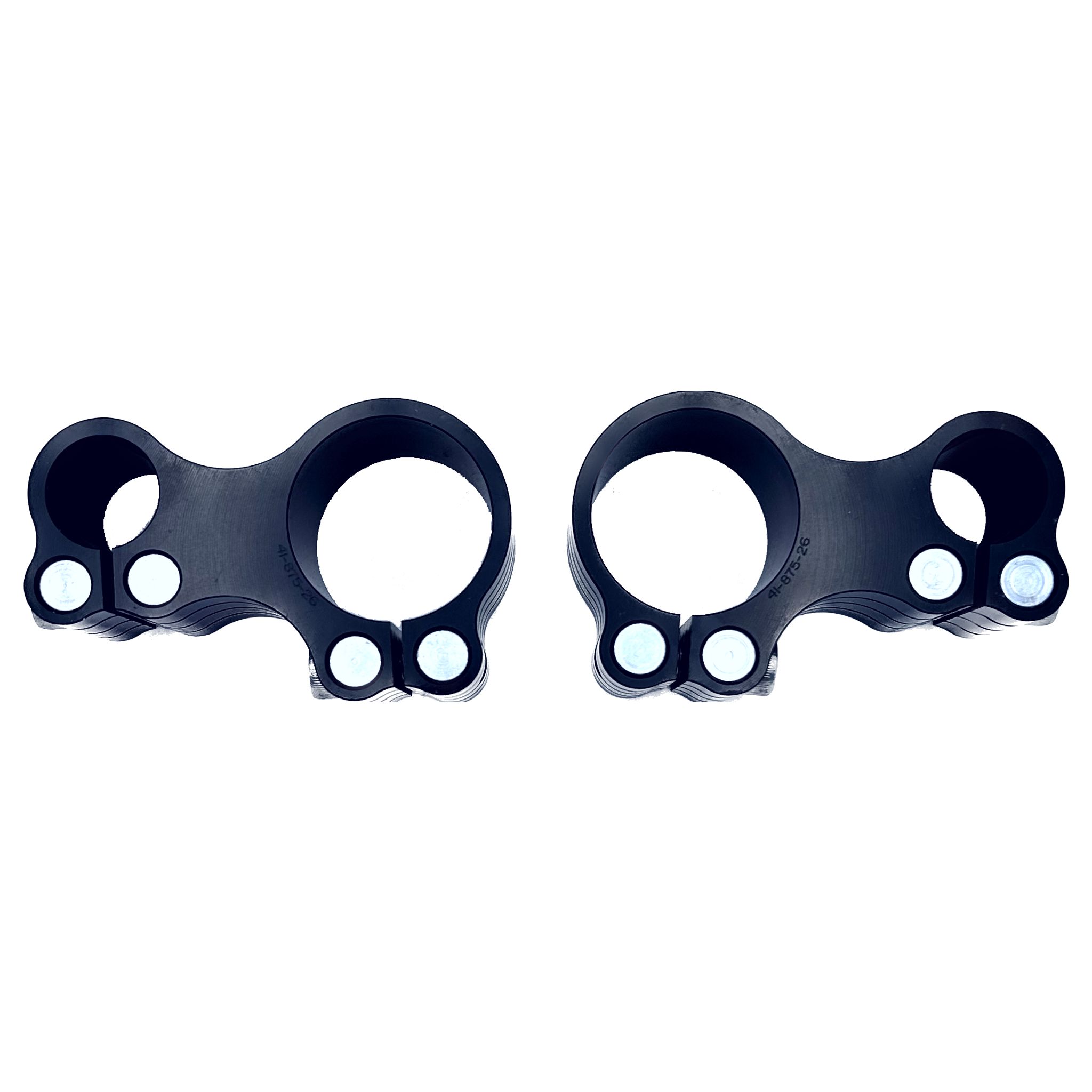 41mm Cyclops Clamps (Black, 26mm web)