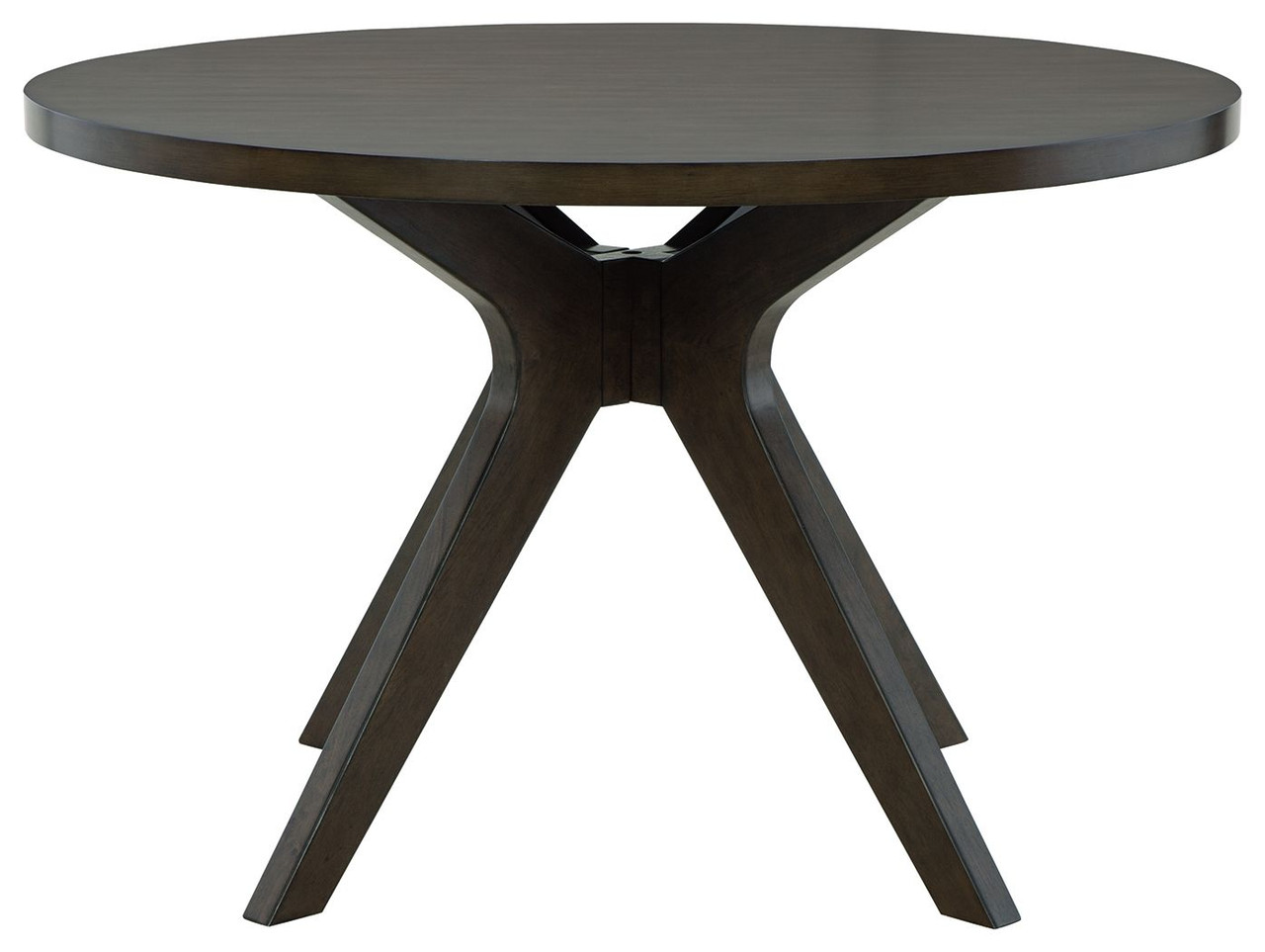 The Wittland Dark Brown 5 Pc. Dining Room Table, 4 Side Chairs is ...