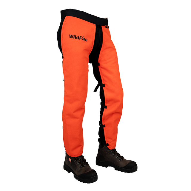 USFS Approved Wildfire Chainsaw Chaps for Wildland Firefighting - Clogger