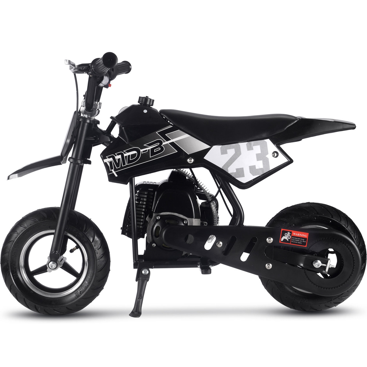 Mototec Supermoto 50cc 2-Stroke Kids Dirt Bike Black