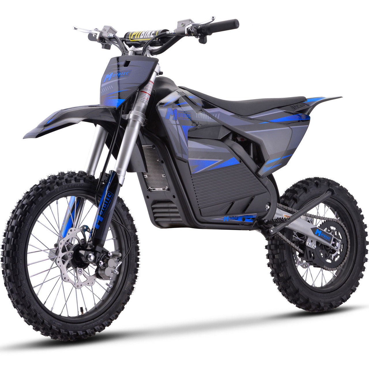 Mototec 72v Pro Electric Dirt Bike 5000w Lithium Blue