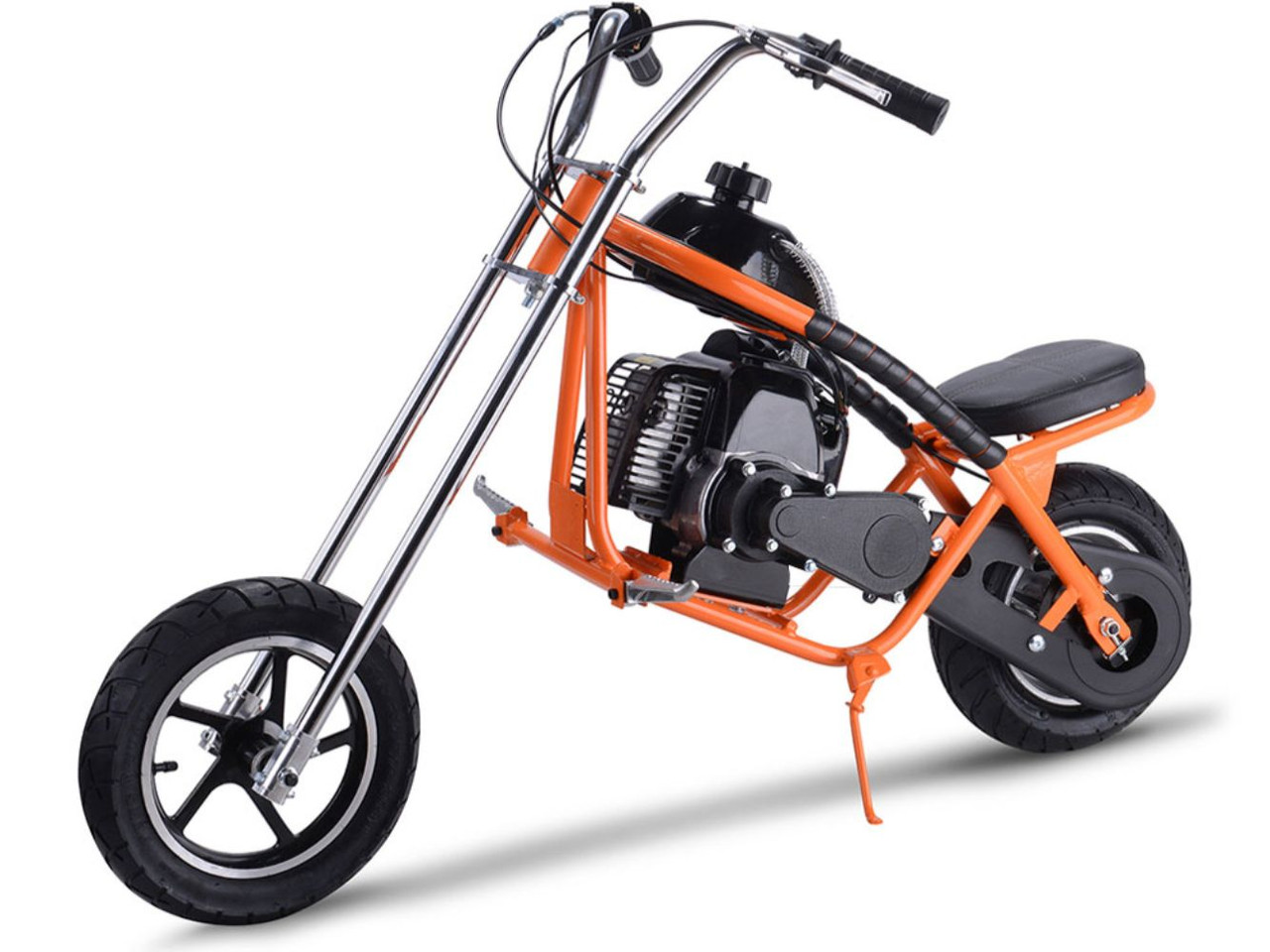 Mototec 49cc Gas Mini Chopper Orange