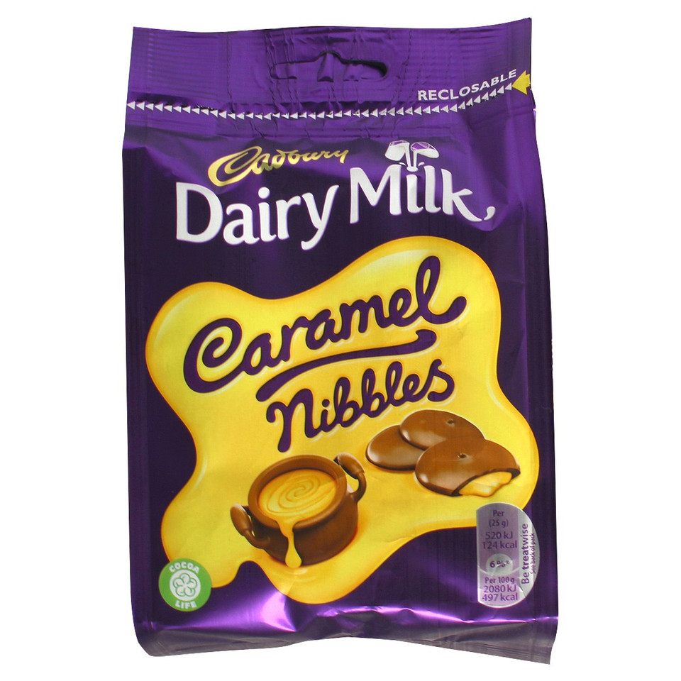 Confectionary from Cadburys, all your favorite goodies