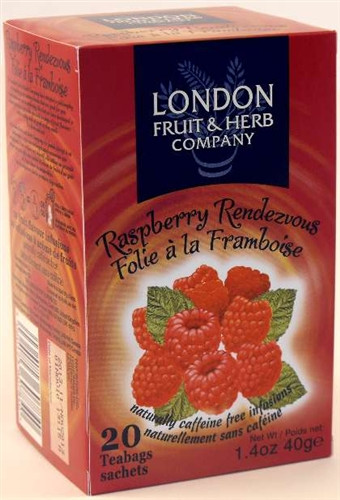 London Fruit & Herb Raspberry Rendezvous 20 Tbag - The British Shoppe