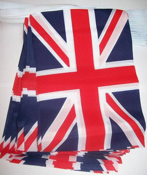 12' Union Jack Square Flag Banner - The British Shoppe