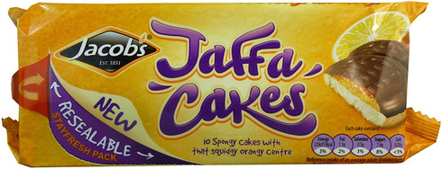 jacobs jaffa cakes 147g