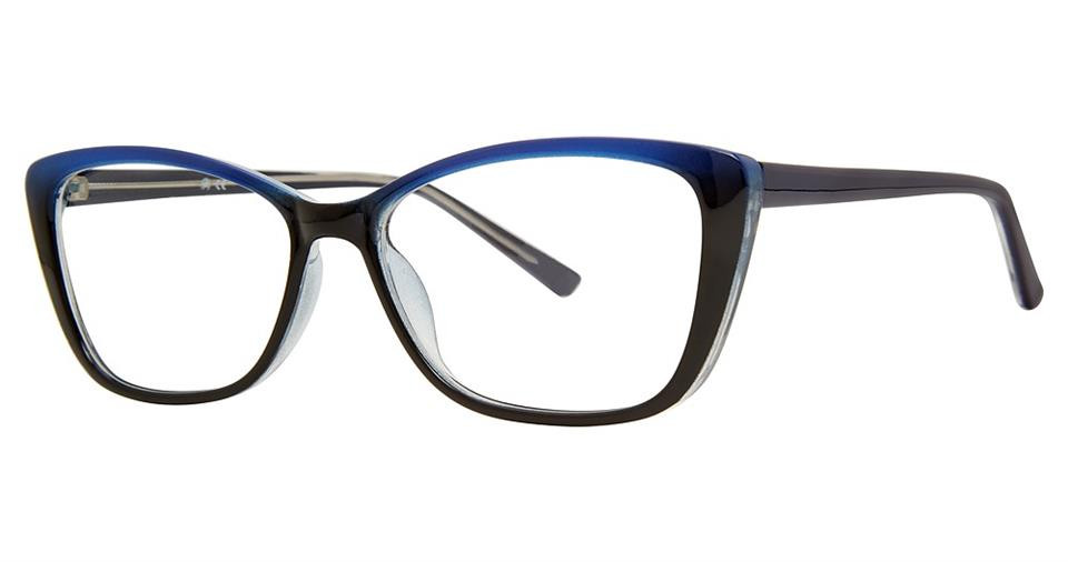 dark blue eye frames
