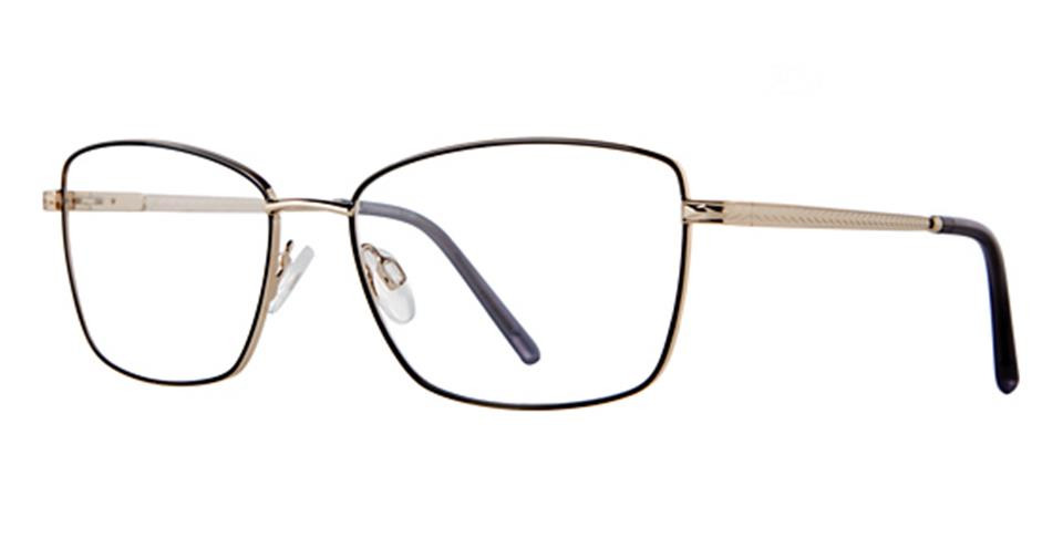 Expressions 1136 Black Gold | Vivid Eyewear | Vivid Frames at Reading ...
