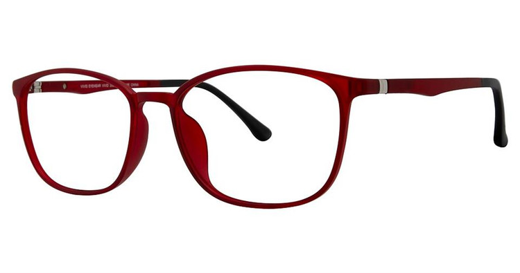 Vivid Ultem 2028 Matte Red Silver | Vivid Eyewear | ULTEM Frames at ...
