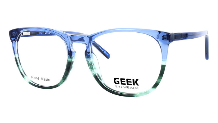 Geek Snap Blue-Green | Geek Eyewear | Reading Glasses Etc.