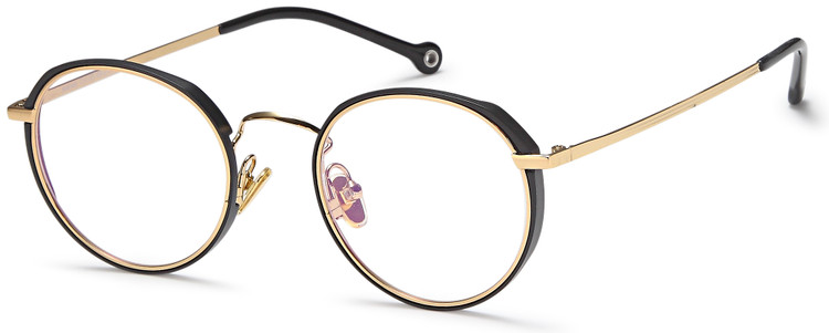 Menizzi M4046 Black Gold | Menizzi | Reading Glasses Etc.