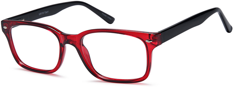 New Fogey US115 Burgundy Black 53ML | New Fogey | Reading Glasses Etc.