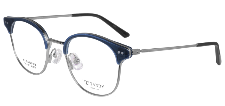 Tandy Titanium 1601 Blue | Tandy by LOUISLUSO | Reading Glasses Etc.