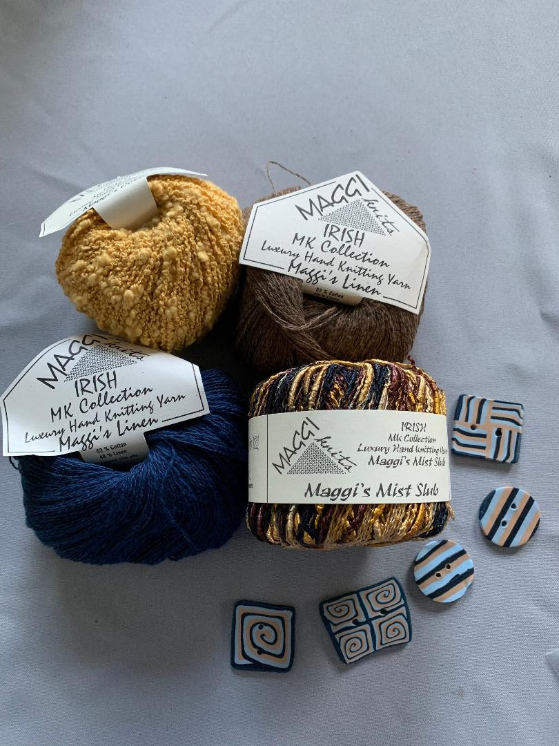 Mullaghabrack Waistcoat and Cowl - MaggiKnits, Inc.