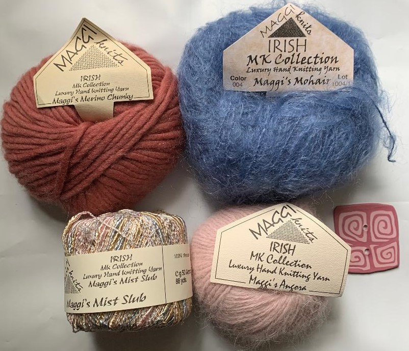 Rose Merino Wrap - MaggiKnits, Inc.