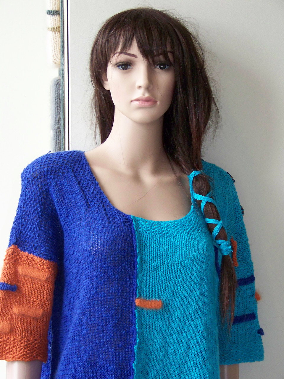 Flaherty Long sweater - MaggiKnits, Inc.