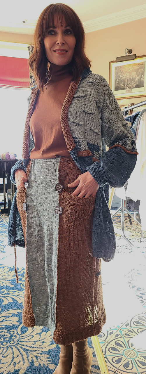 Tulsk Skirt - MaggiKnits, Inc.