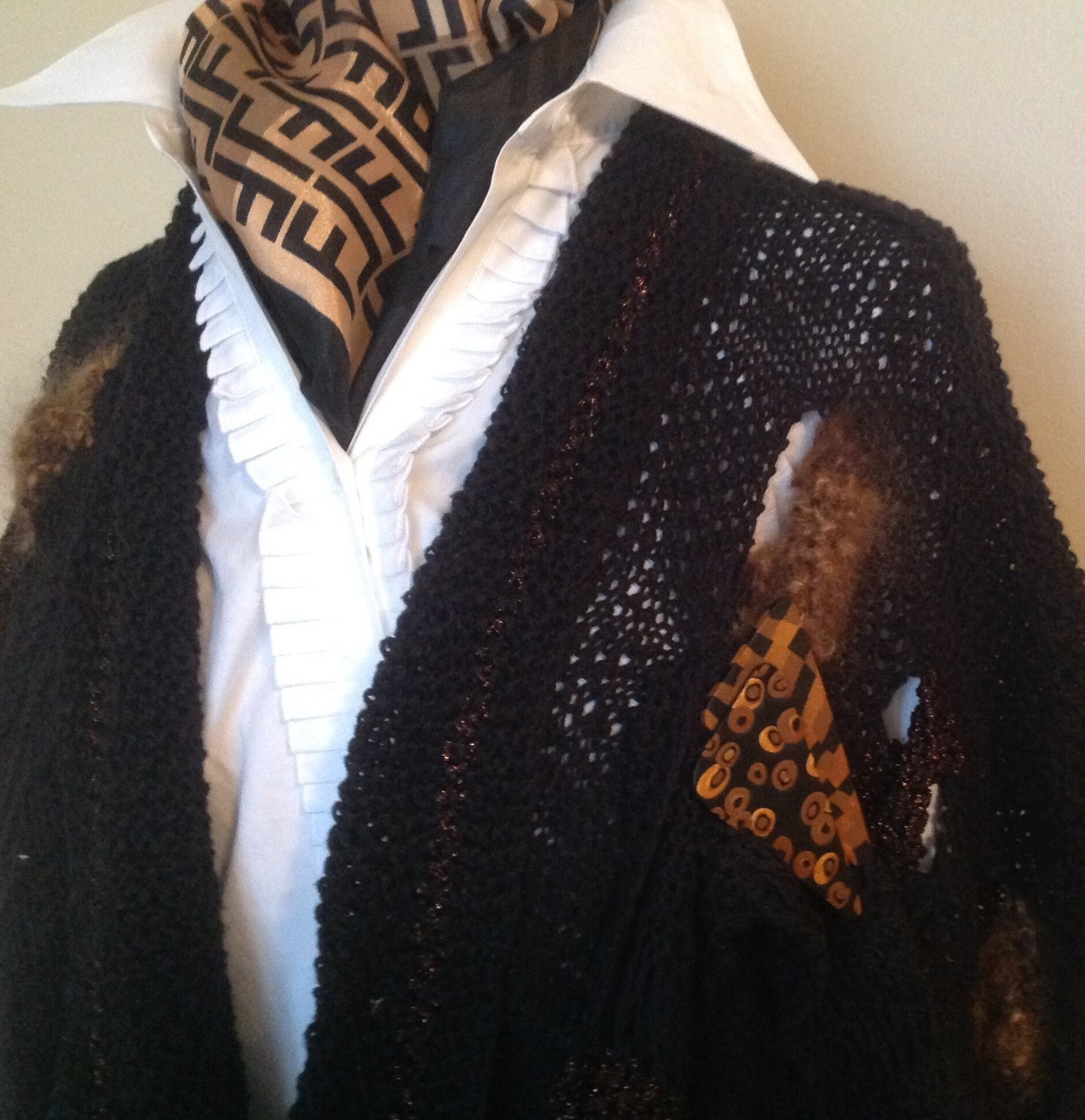 Tweed Cape Kit - MaggiKnits, Inc.