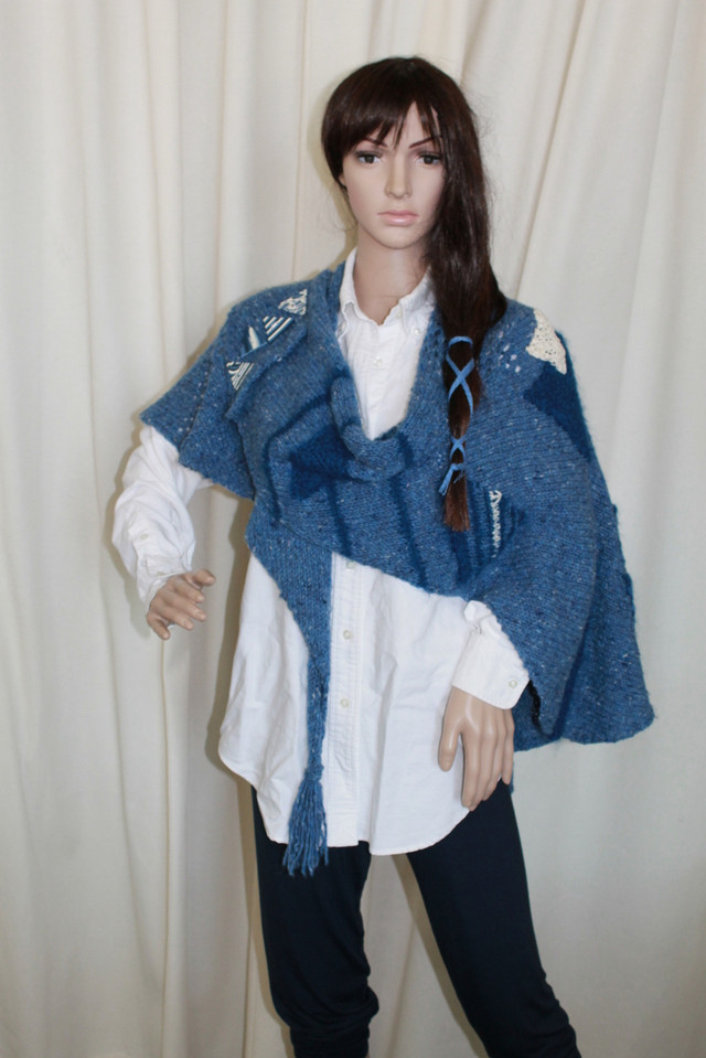 Tweed Shawl and Triangles Kit - MaggiKnits, Inc.