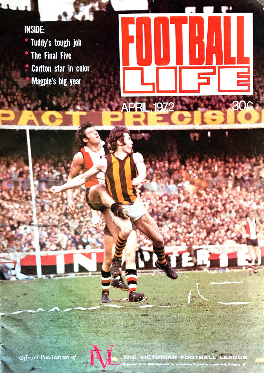 FOOTBALL LIFE MAGAZINE 1972 APRIL EDITION