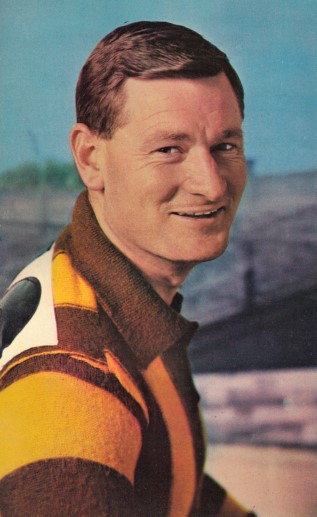 1964 Mobil Football Photos Card GRAHAM ARTHUR Hawthorn Hawks