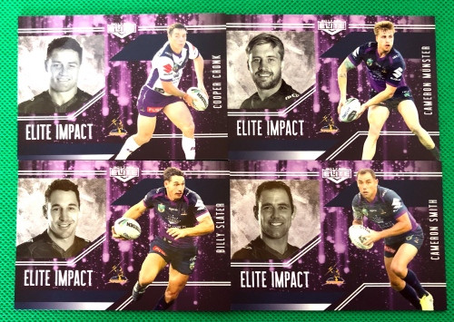 2017 NRL ELITE IMPACT MELBOURNE STORM TEAM SET