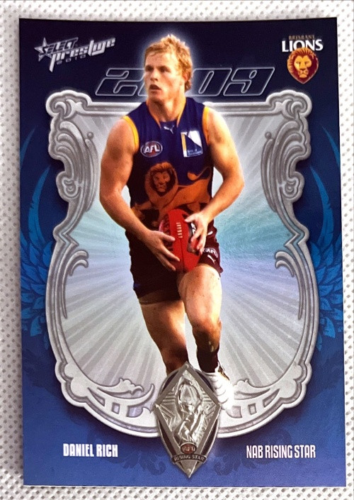 2010 AFL Prestige Series DANIEL RICH Brisbane Lions Rising Star ...