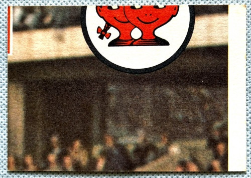 1973B SERIES VFL SCANLENS #62 ROSS BREWER MELBOURNE DEMONS CARD