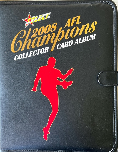 2008 AFL SELECT CHAMPIONS ALBUM & 195 CARD COMMON SET