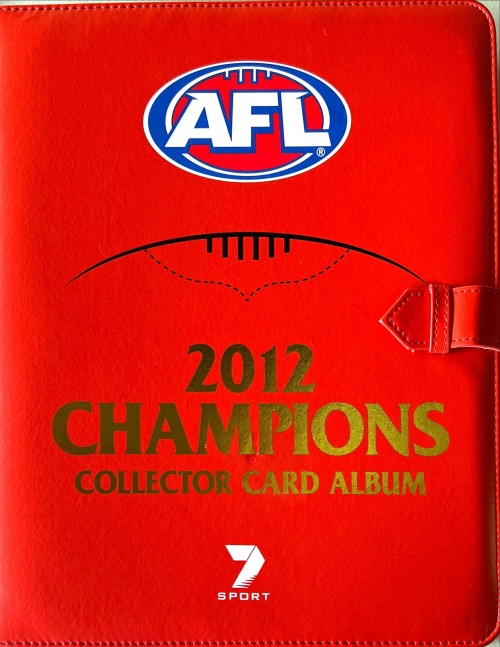 2012 AFL SELECT CHAMPIONS ALBUM & 220 CARD COMMON SET