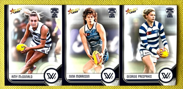 2023 AFL SELECT FOOTY STARS GEELONG CATS BASE TEAM SET
