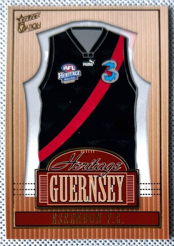 2009 AFL SELECT CHAMPIONS BEN COUSINS COMEBACK ALBUM CARD