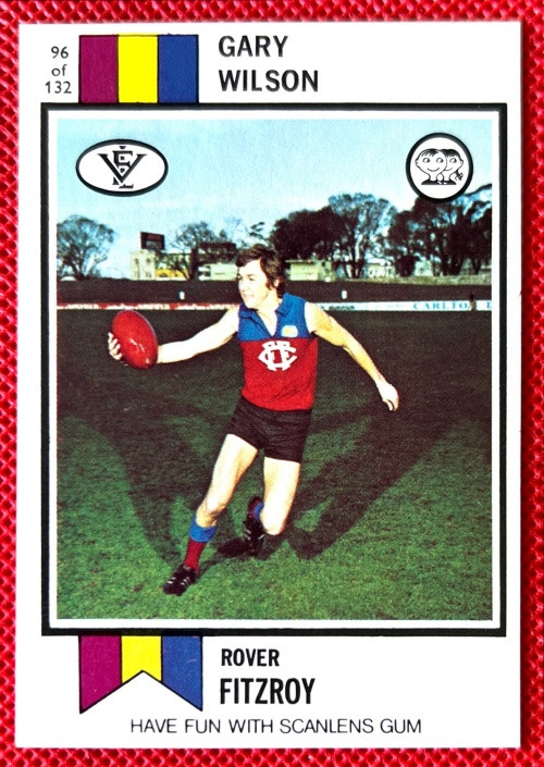 1974 SCANLENS #58 GEORGE YOUNG ST KILDA SAINTS