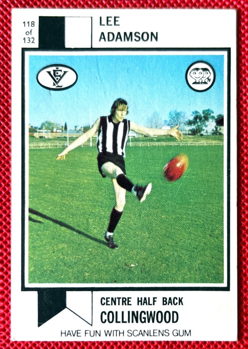 1974 SCANLENS #58 GEORGE YOUNG ST KILDA SAINTS