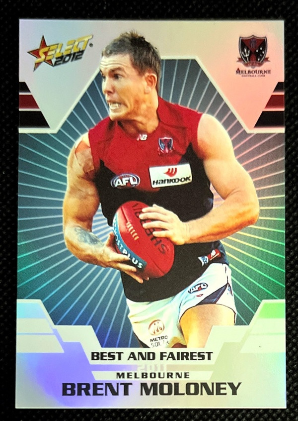 1996 SELECT MICHAEL VOSS BRISBANE VOSS BEST & FAIREST CARD