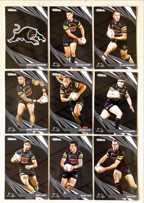 2024 NRL TRADERS TITANIUM PENRITH PANTHERS TEAM SET