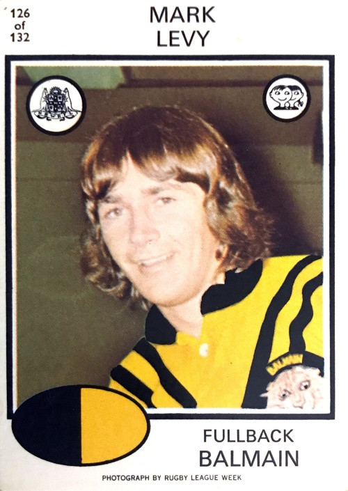 1975 Scanlens #59 FRANK RAGEN Balmain Tigers Rugby League Card