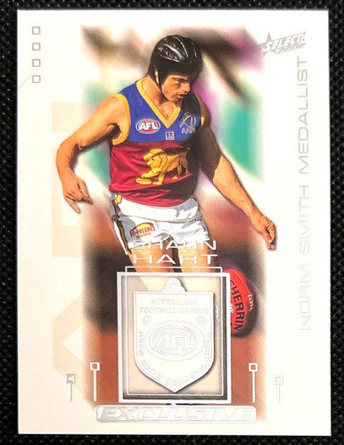 2002 AFL Exclusive Series SHAUN HART Brisbane Lions Norm Smith ...