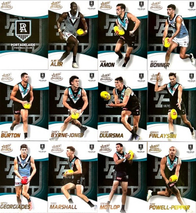 2022 AFL Select Optimum PORT ADELAIDE POWER Base Team set